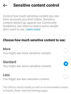Instagram Sensitive Content and Family Center - What Parents Should Know