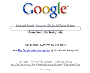 What Google Looked Like 25 Years Ago